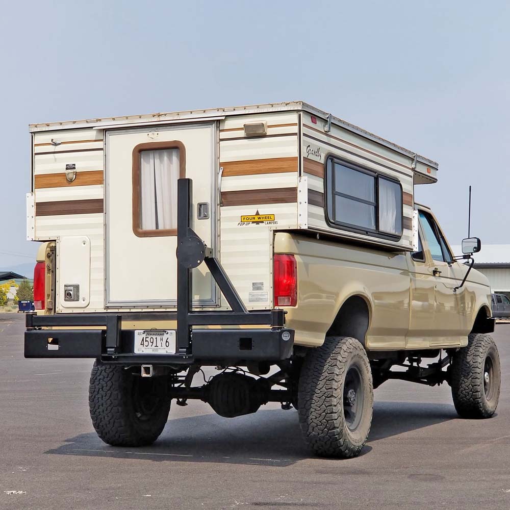 Rear with Tire Carrier : TrailReady Bumpers